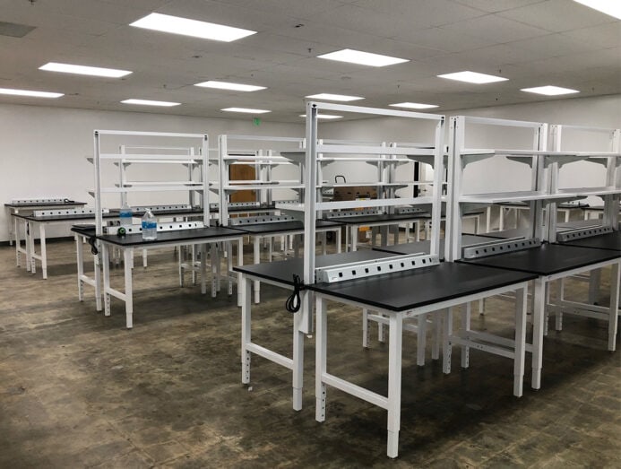 High-Quality Lab Bench and Lab Workstation for Industrial Use