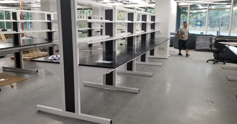 Custom Lab Table | Science Lab Furniture - LabTech Supply