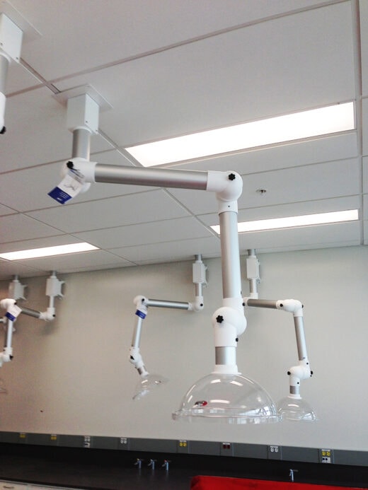 Fume Hood Exhaust Duct & Extraction System for Ventilation